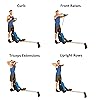ProGear 1200XL Full Body Workout Rower Rowing Machine with Additional ...