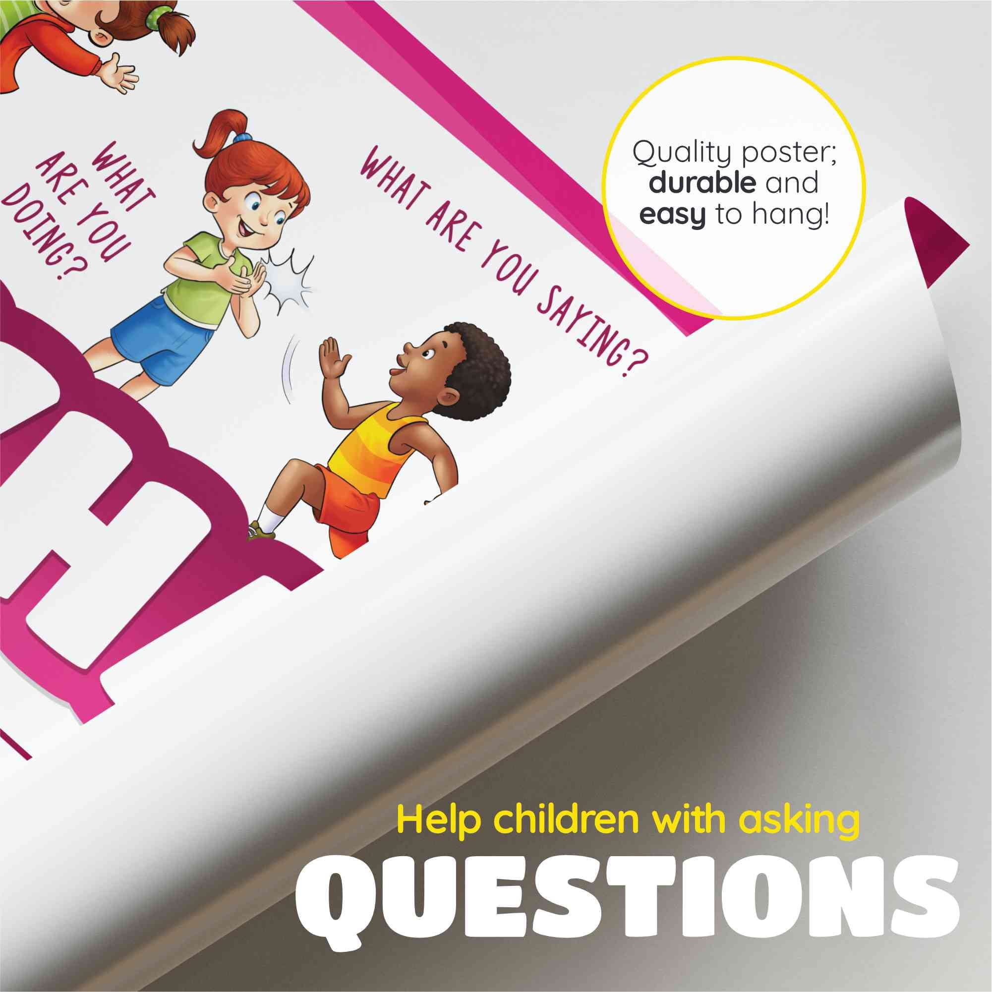 Mua SPARK INNOVATIONS WH Questions Classroom Posters, Educational ...