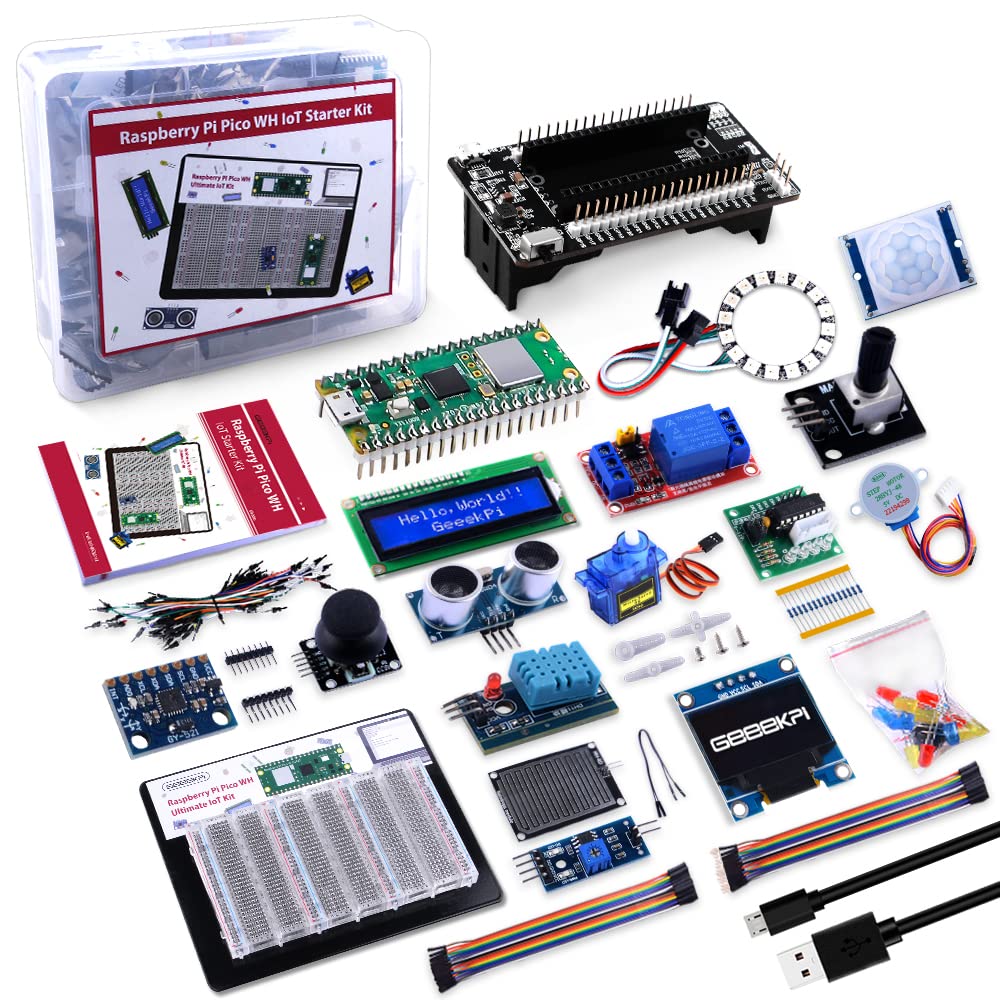 Mua Geeekpi Ultimate Kit For Raspberry Pi Pico W With Headers Detailed Tutorials Project
