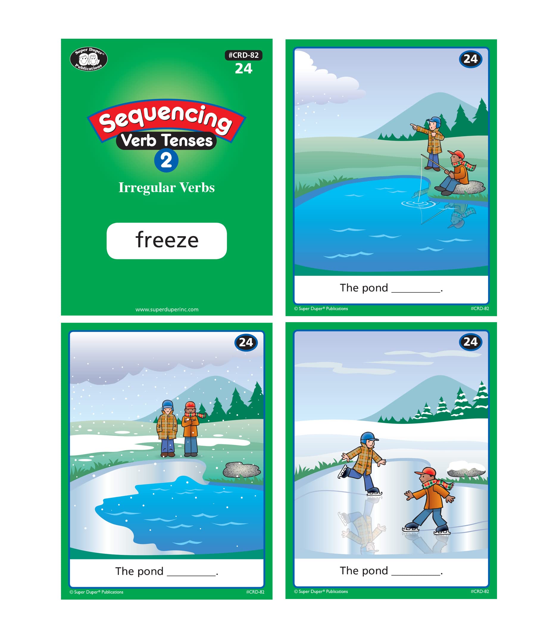 Mua Super Duper Publications | Sequencing Regular and Irregular Verb ...