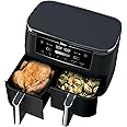 Amazon.com: Ninja R-AD300CO Foodi 6-in-1 10-qt. XL 2-Basket Air Fryer with DualZone Technology ...