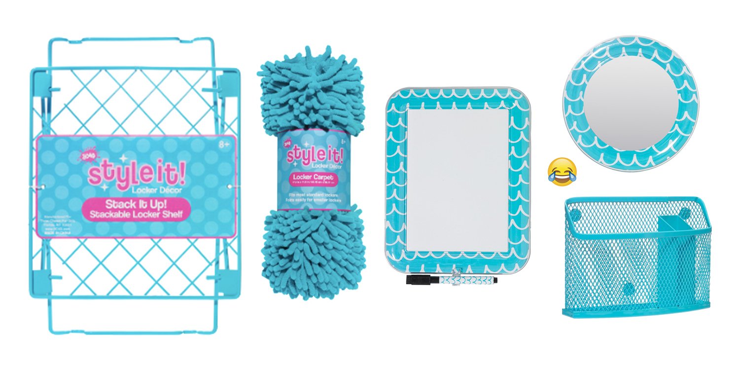 Amazon.com : School Locker Organizer Kit - Accessories and Decoration ...