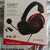Headset Gamer Hyperx Cloud II, Kingston, KHX-HSPC-RD, Preto e Vermelho ...