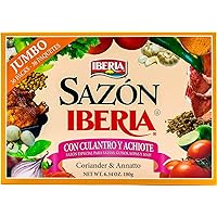 Amazon.com : Sazon Iberia Jumbo Pack with Coriander and Achiote 6.34 Oz ...