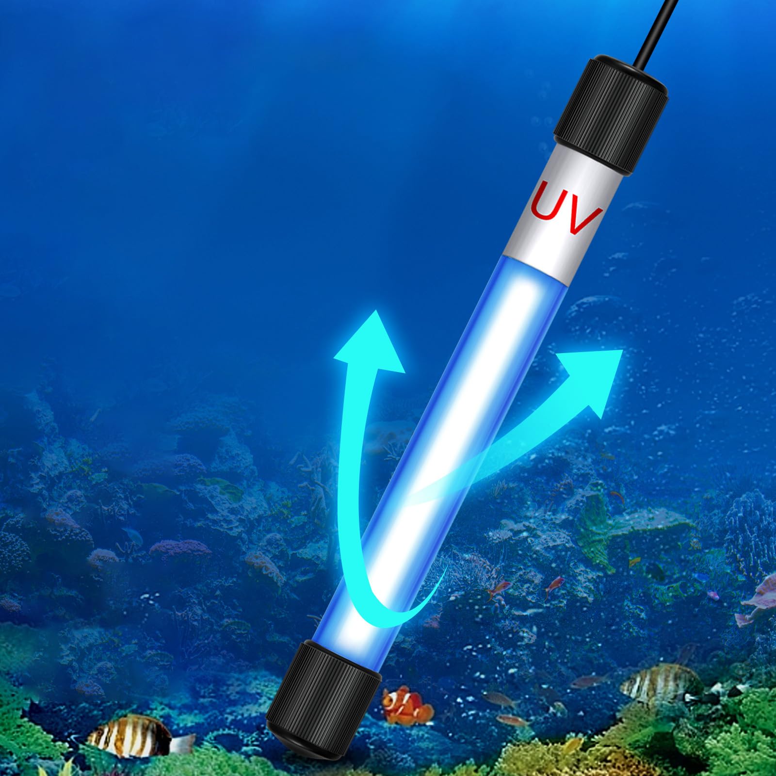 Mua Aquarium Clean Light，11W UV Sanitizer Submersible Light with UV ...