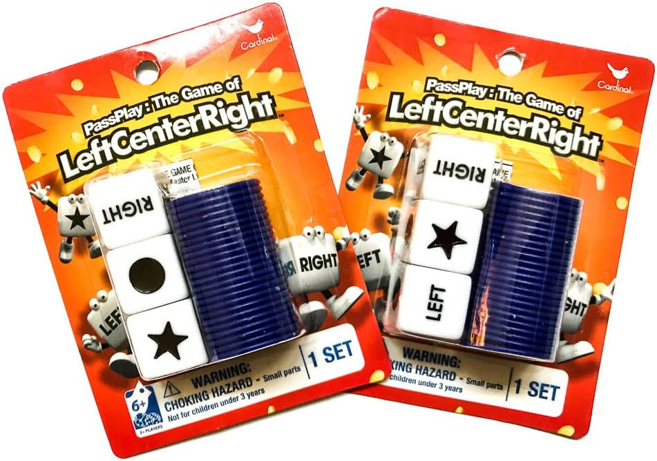 Amazon PassPlay The Game Of Left Center Right Dice Game Pack Of amazon-passplay-the-game-of-left-center-right-dice-game-pack-of