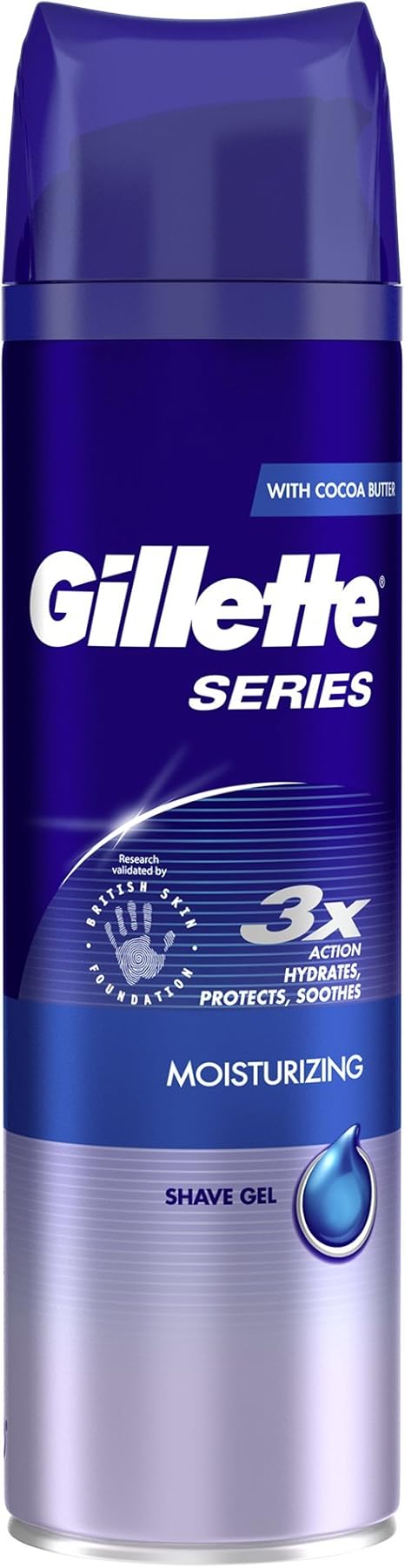 Gillette Series Moisturizing Shaving Gel, 200 ml: Amazon.co.uk: Prime ...