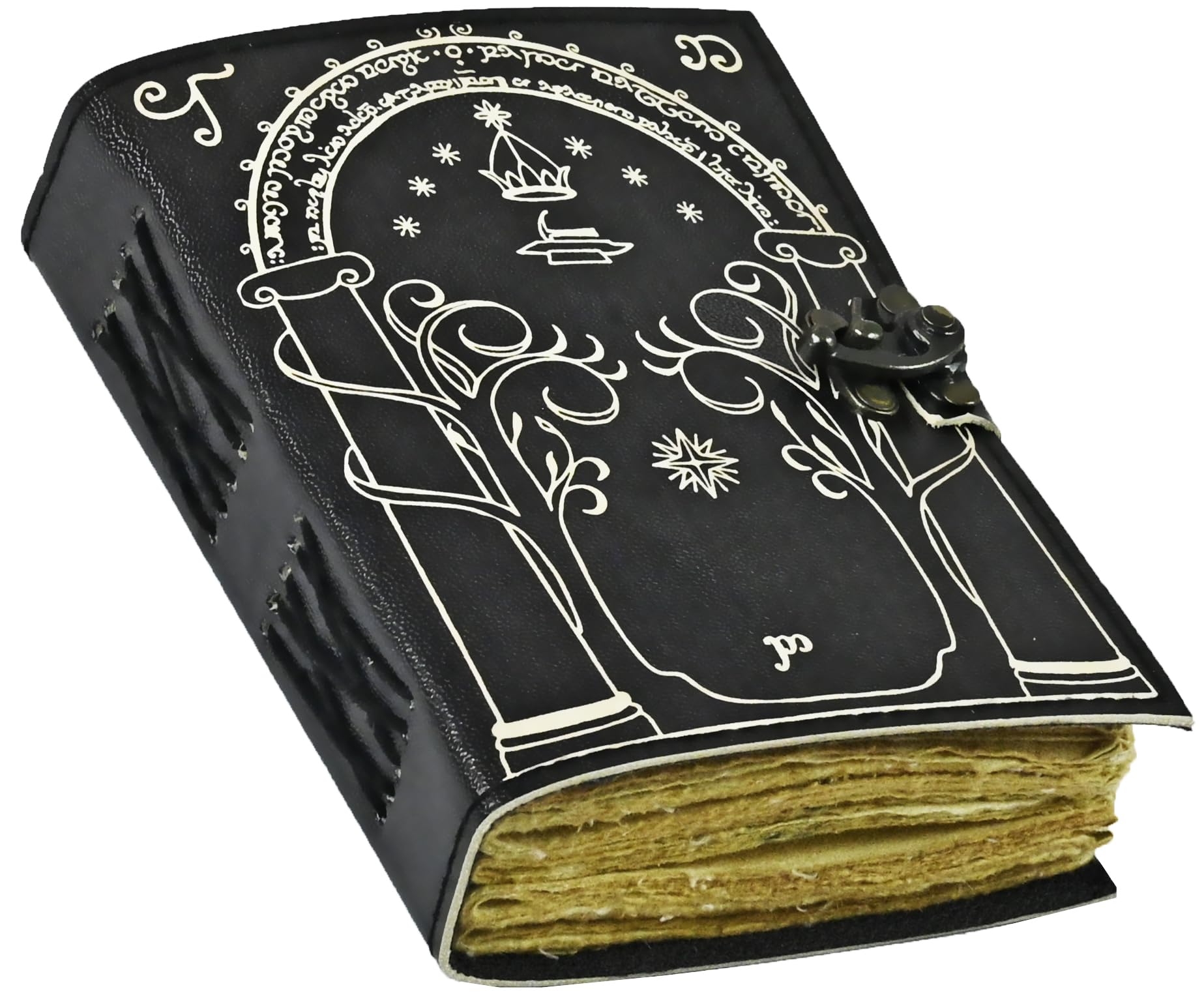 Doors Of Durin Tolkien Lord Of The Ring Embossed Leather Journal , Book ...