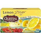 Amazon.com : Celestial Seasonings Lemon Zinger Tea, 20 ct : Grocery Tea ...
