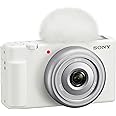Amazon.com : Sony ZV-1F Vlog Camera for Content Creators and Vloggers White : Electronics