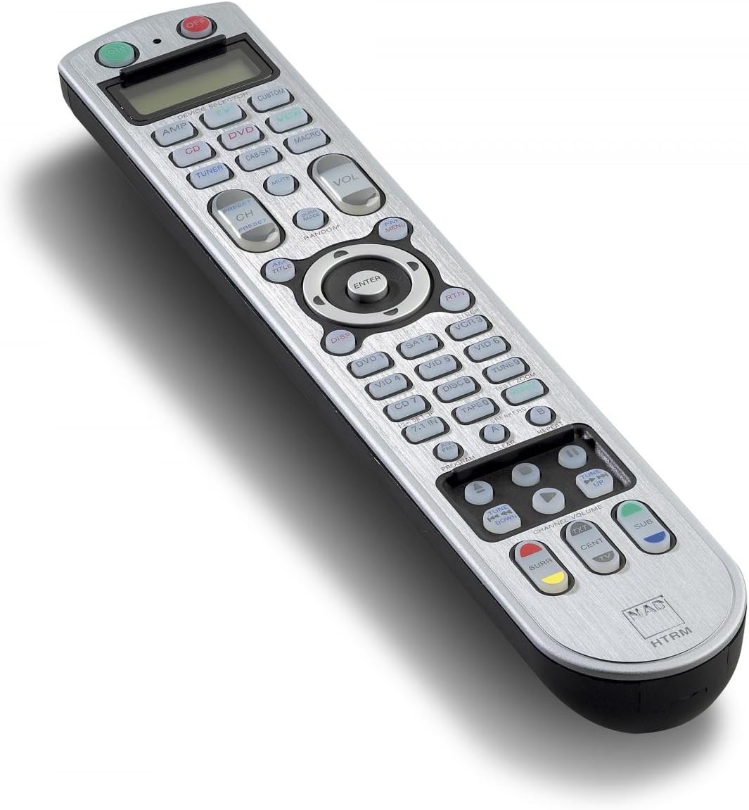NAD HTRM Remote Control Black, Silver: Amazon.co.uk: Electronics