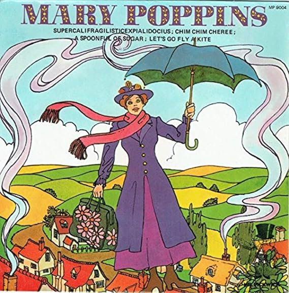 Songs from Mary Poppins [7" Vinyl EP]: Amazon.co.uk: Music