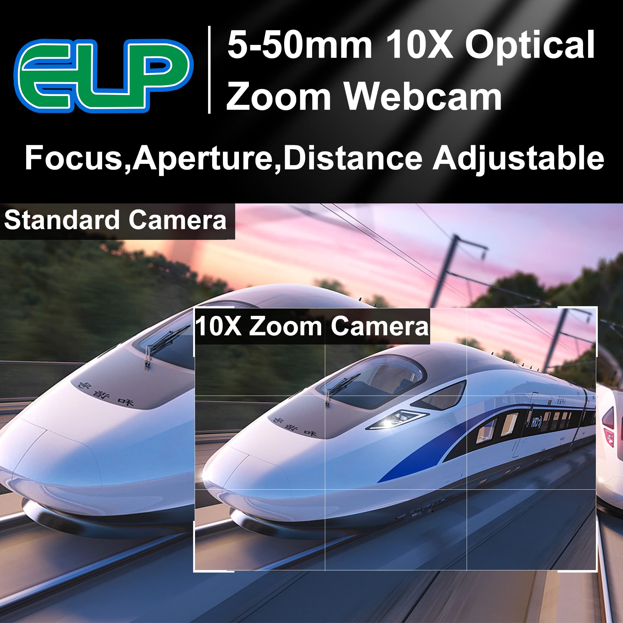 Mua 8MP USB Camera Manual Zoom 4K Webcam 5-50mm Variable Focus PC ...