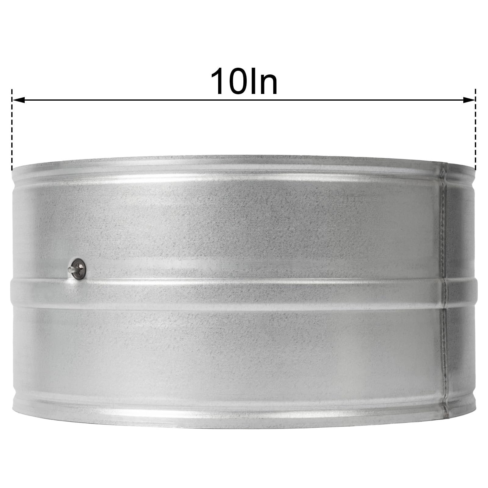 HVAC OV Efficient 10'' Inch Backflow Damper - Vent Deflector - One Way ...