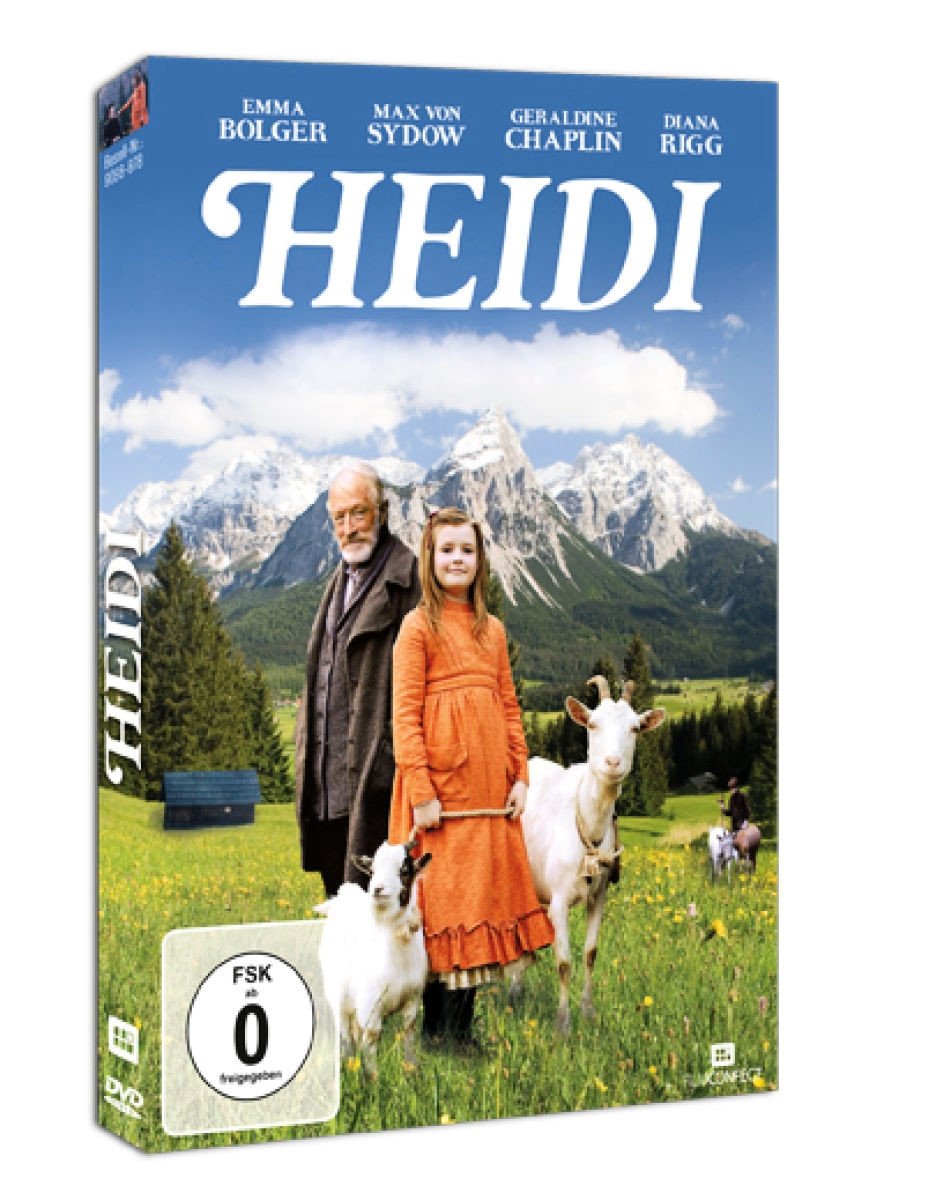Heidi [DVD]: Amazon.es: Emma Bolger, Max Sydow, Geraldine Chaplin ...