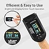 Vive Precision Pulse Oximeter - Oxygen Monitor Fingertip, Heart Rate ...
