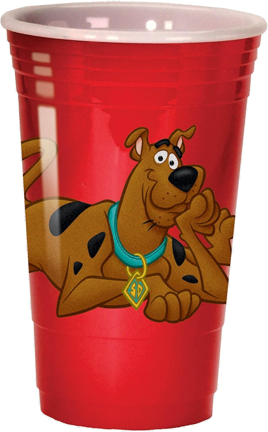Amazon.com: Spoontiques Scooby Doo Party Cup, Red: Kitchen & Dining