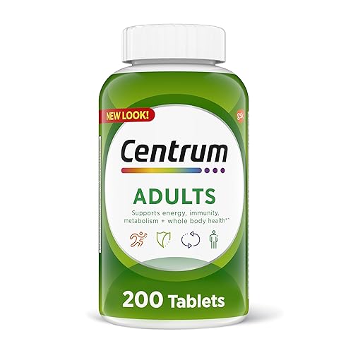 Centrum Adult Multivitamin/Multimineral Supplement with Antioxidants ...