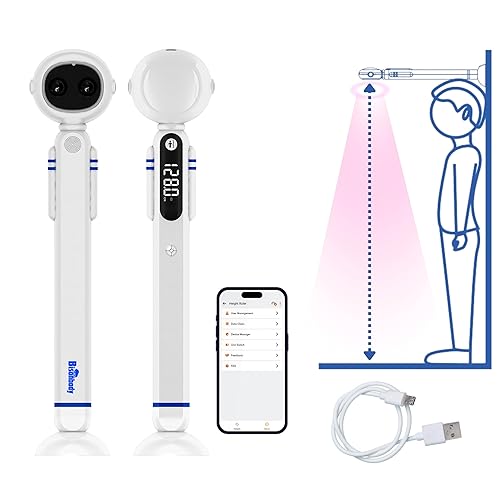 Bisonbody Smart Digital Height Measuring Device for Kids – Wireless ...