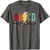 Amazon.com: ABCD Pencil Lightning Rock'n Roll Teacher Back To School T ...