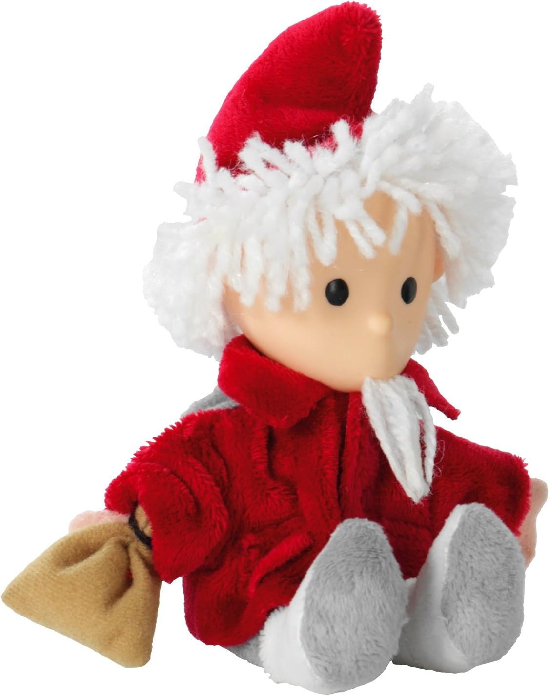 Heunec 649361 - Kleine Sandmann-Puppe mit Vinylkopf und Umhang, 15 cm ...