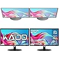 Amazon.com: Kado Dual Monitor Setup - 2-Pack 20" 1600x900 Computer ...