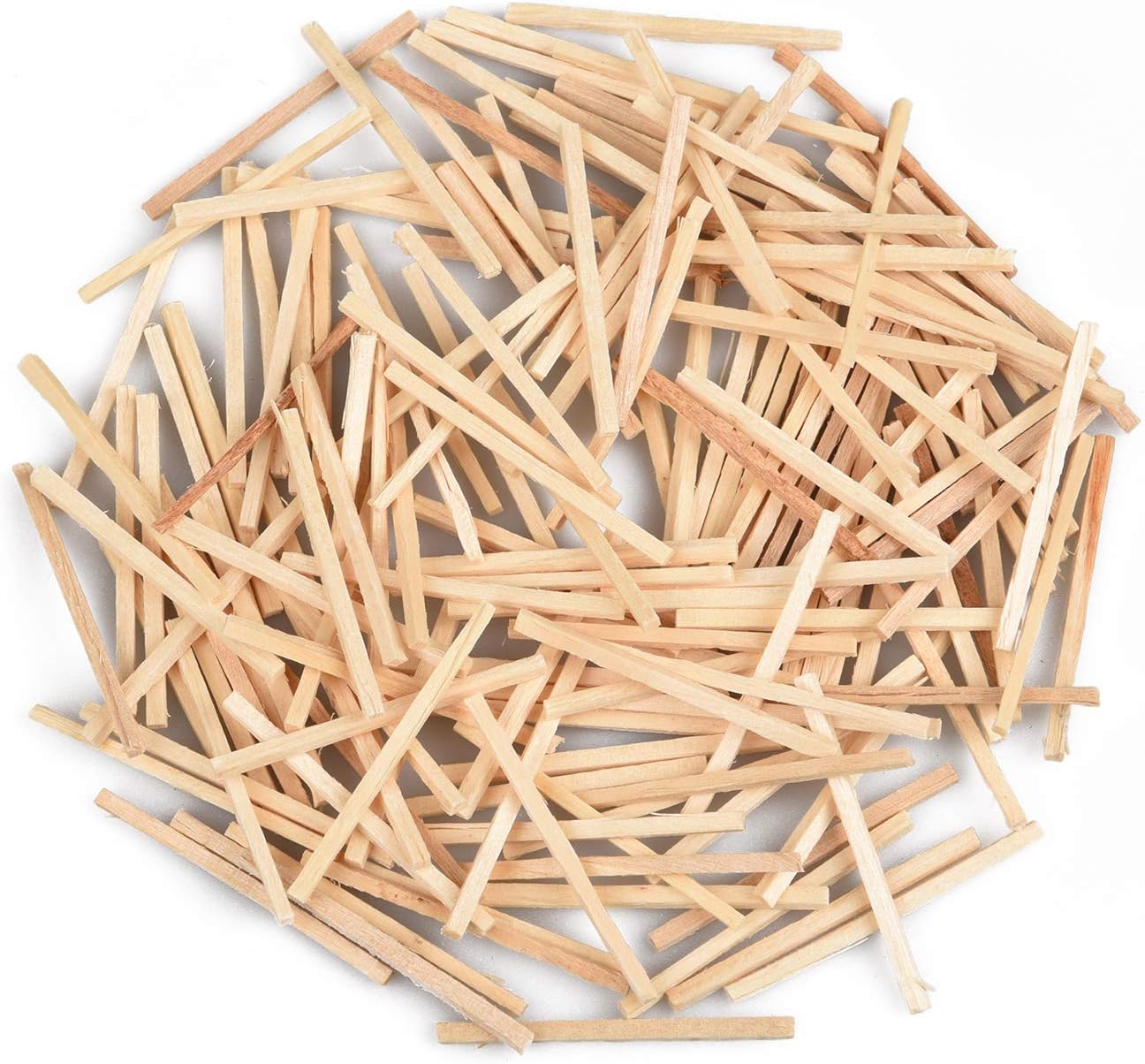 Euvoym 1000 Pieces Natural Wooden Matchsticks Bulk Pack Matchsticks ...
