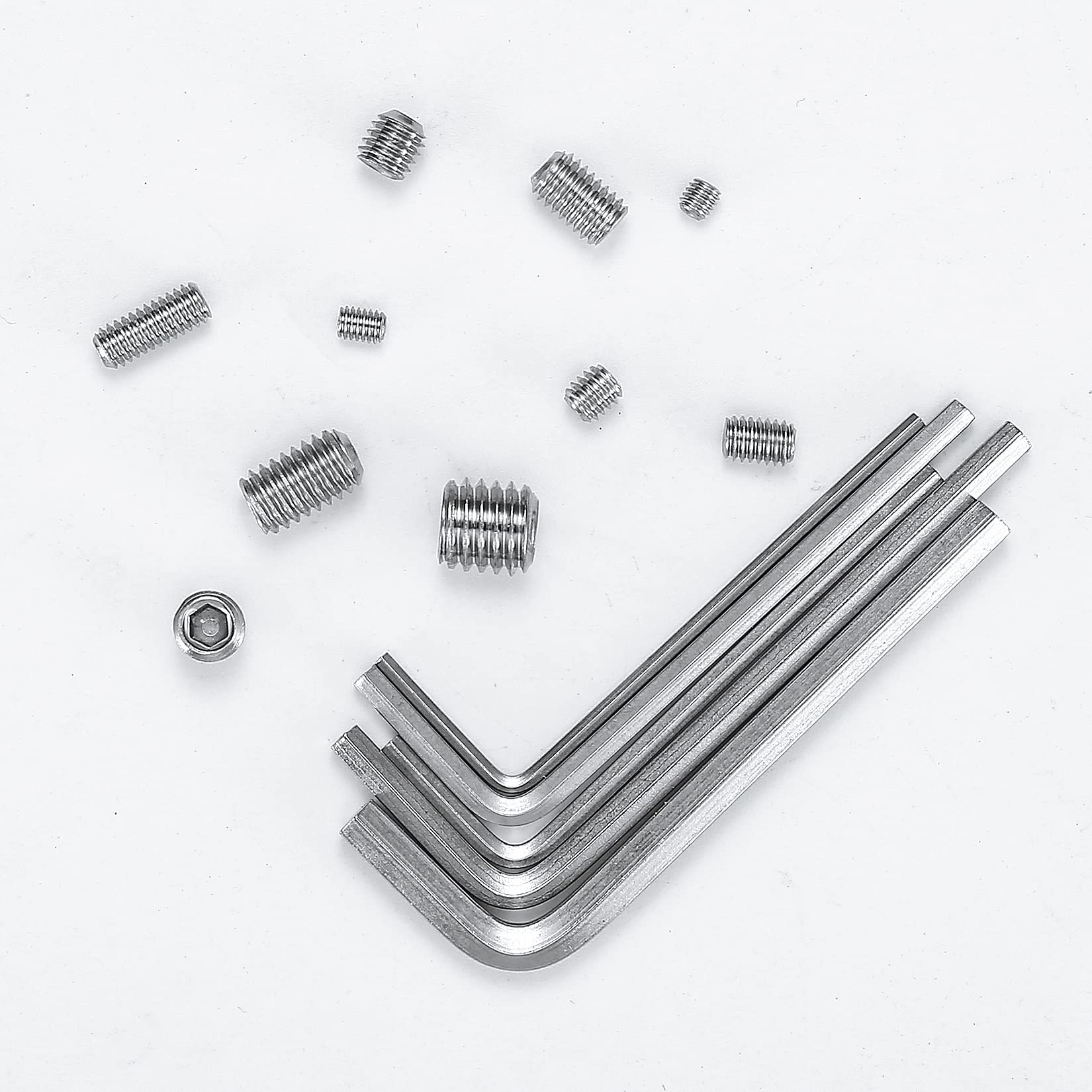 Mua 300 Pcs Stainless Steel Socket Head Screws Assortment Kit, Allen ...