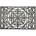 Amazon.com : Sungmor Rectangle Cast Iron Doormat - 22" X 14.4" - Heavy ...