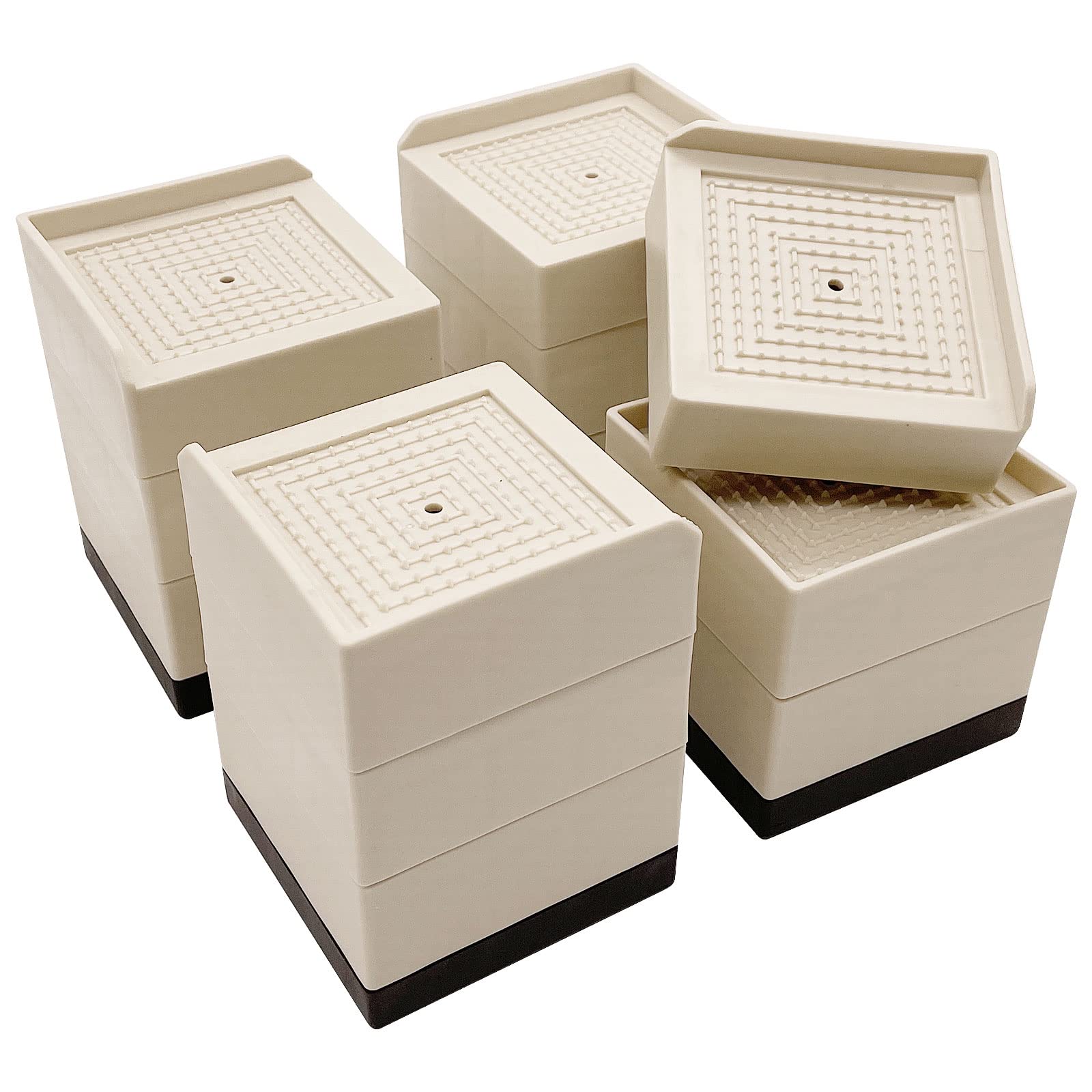 JONHWI Bed Lifts Risers, Heavy Duty Furniture Elevator in Heights of 2 ...