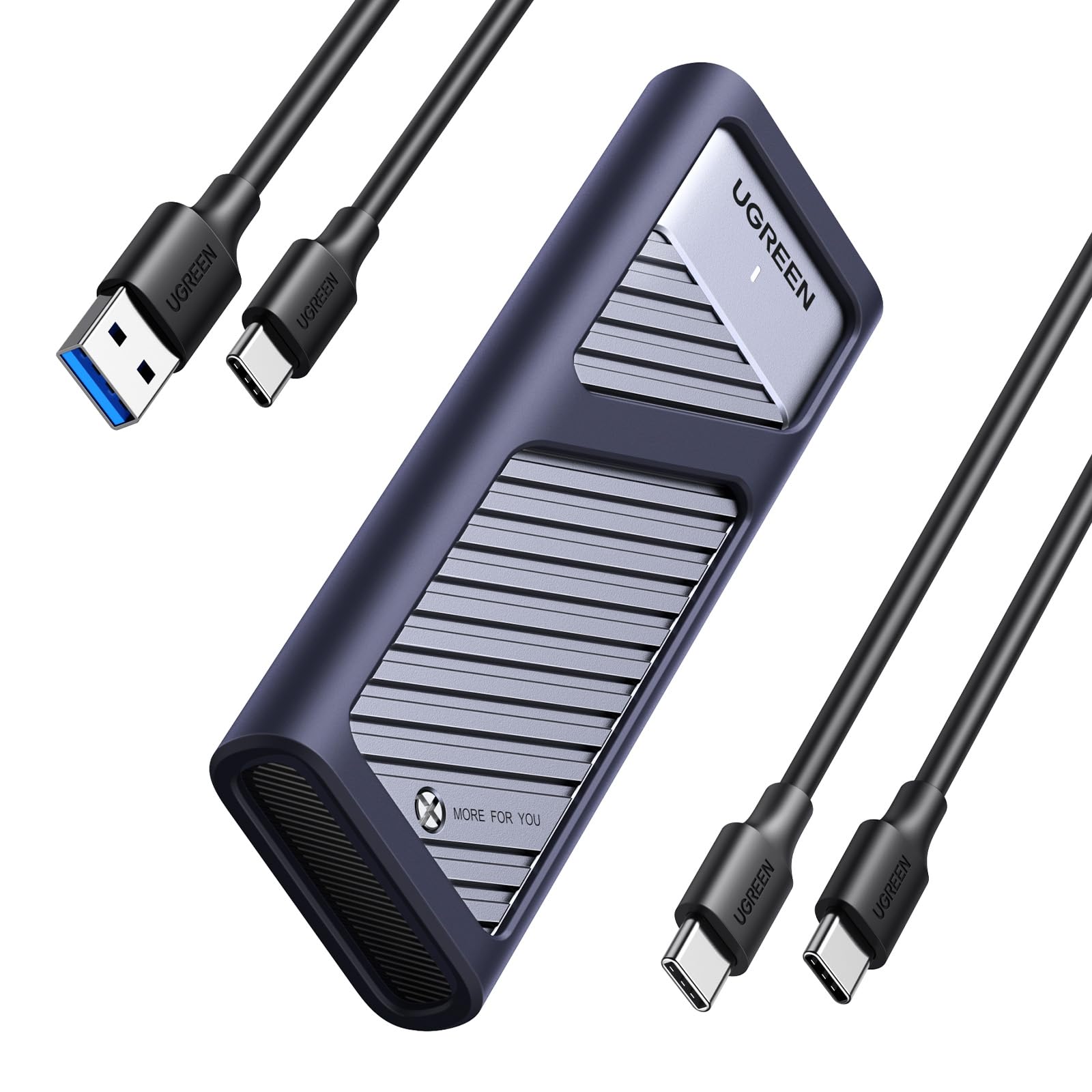 Mua UGREEN M.2 NVME and SATA SSD Enclosure, [2023 UPGRADE] 10Gbps Heat ...