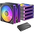 Amazon.com: Okinos, 6 Pack RGB Fans, Infinity Mirror, Cable Connector 3 ...