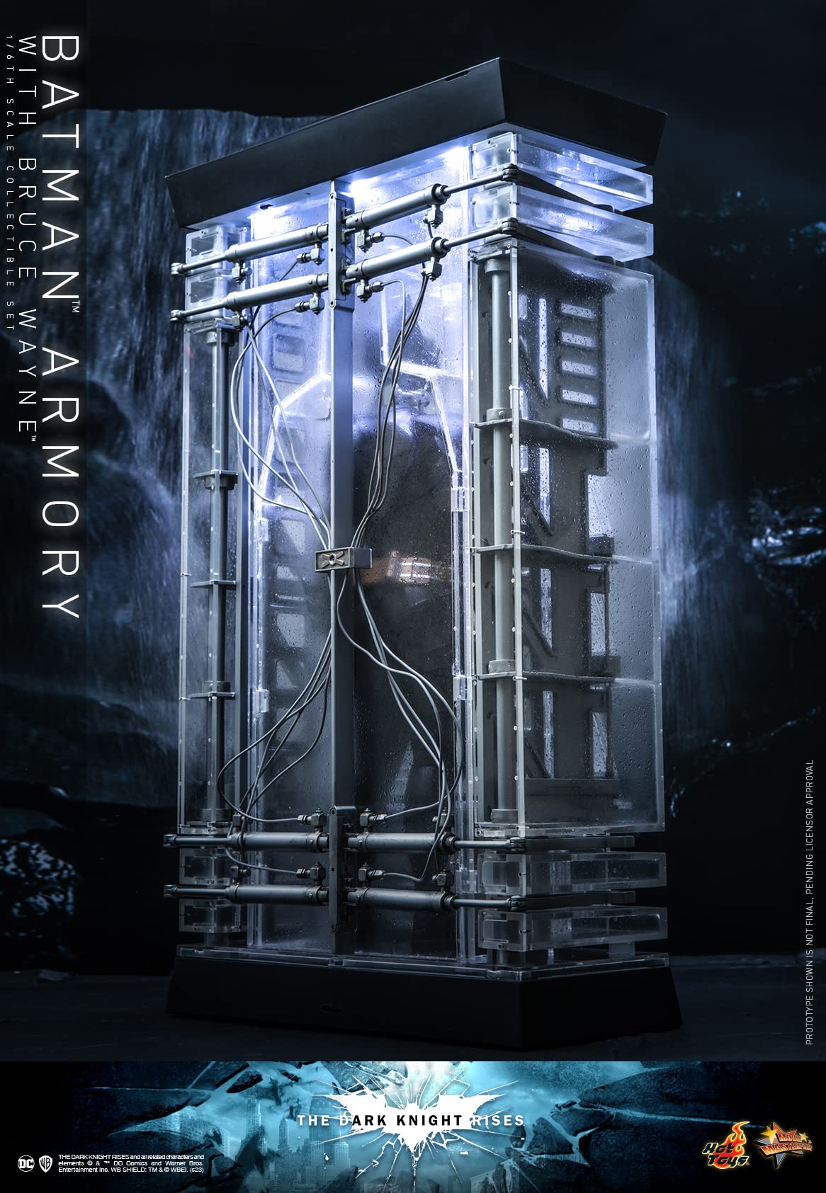 Mua Hot Toys Movie Masterpiece Dark Knight Rising Batsuit Hangar ...