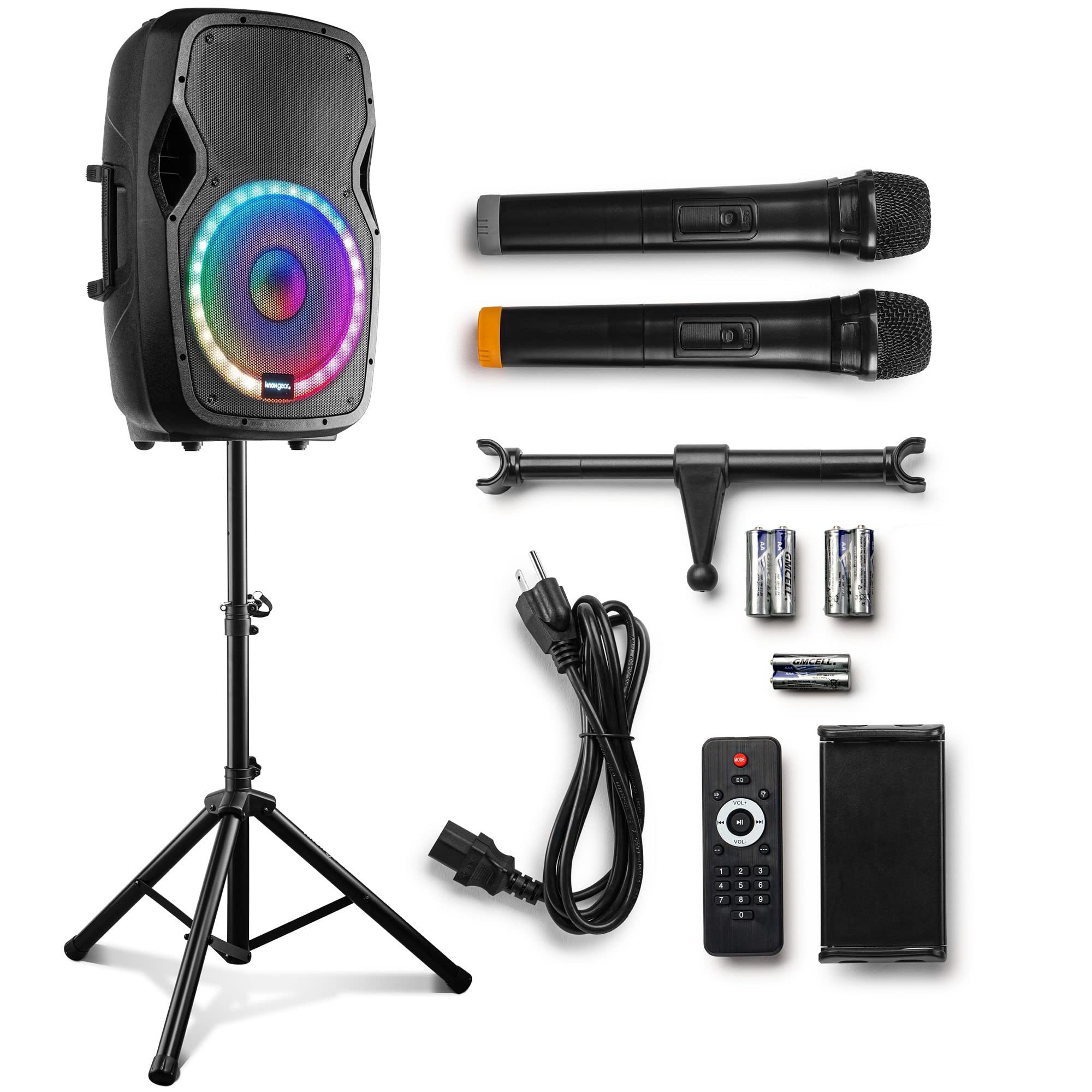 Mua Knox Gear Portable Rechargeable Bluetooth Speaker Karaoke Machine ...