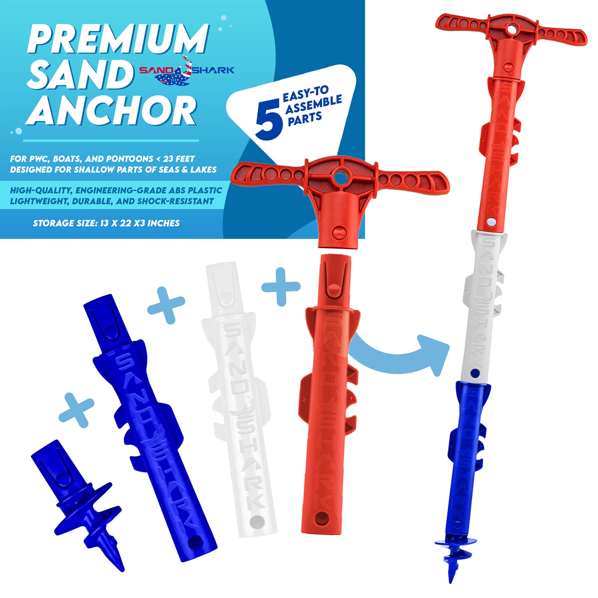 Mua SandShark New Sport Boat Anchor and Jet Ski Anchor. Shallow Water ...