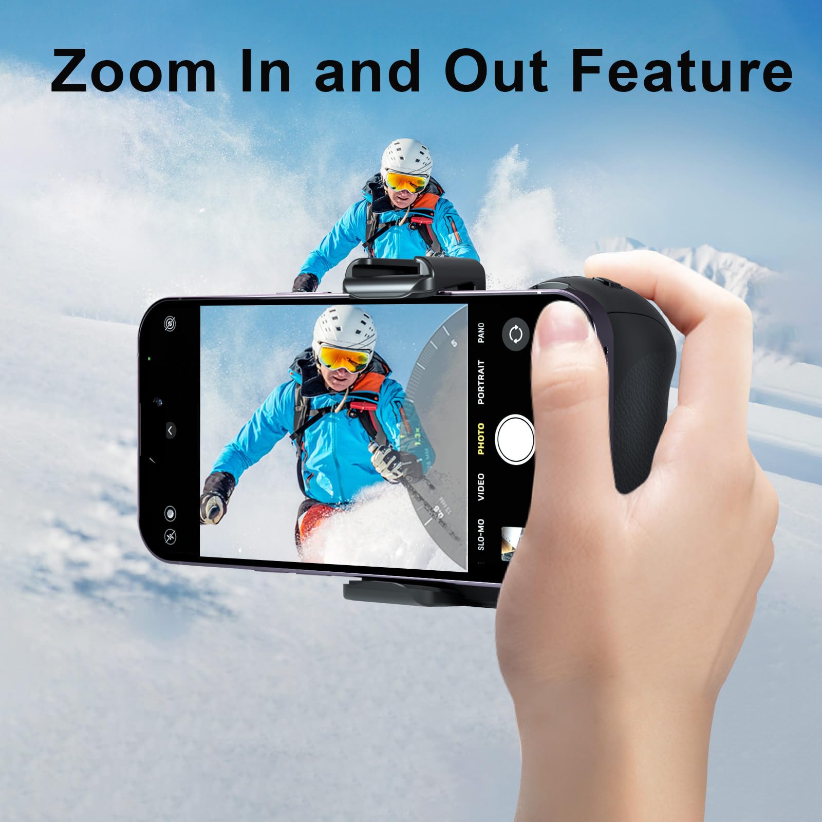 Mua Voinap Phone Camera Grip with Zoom Remote, Smartphone Handle Holder ...