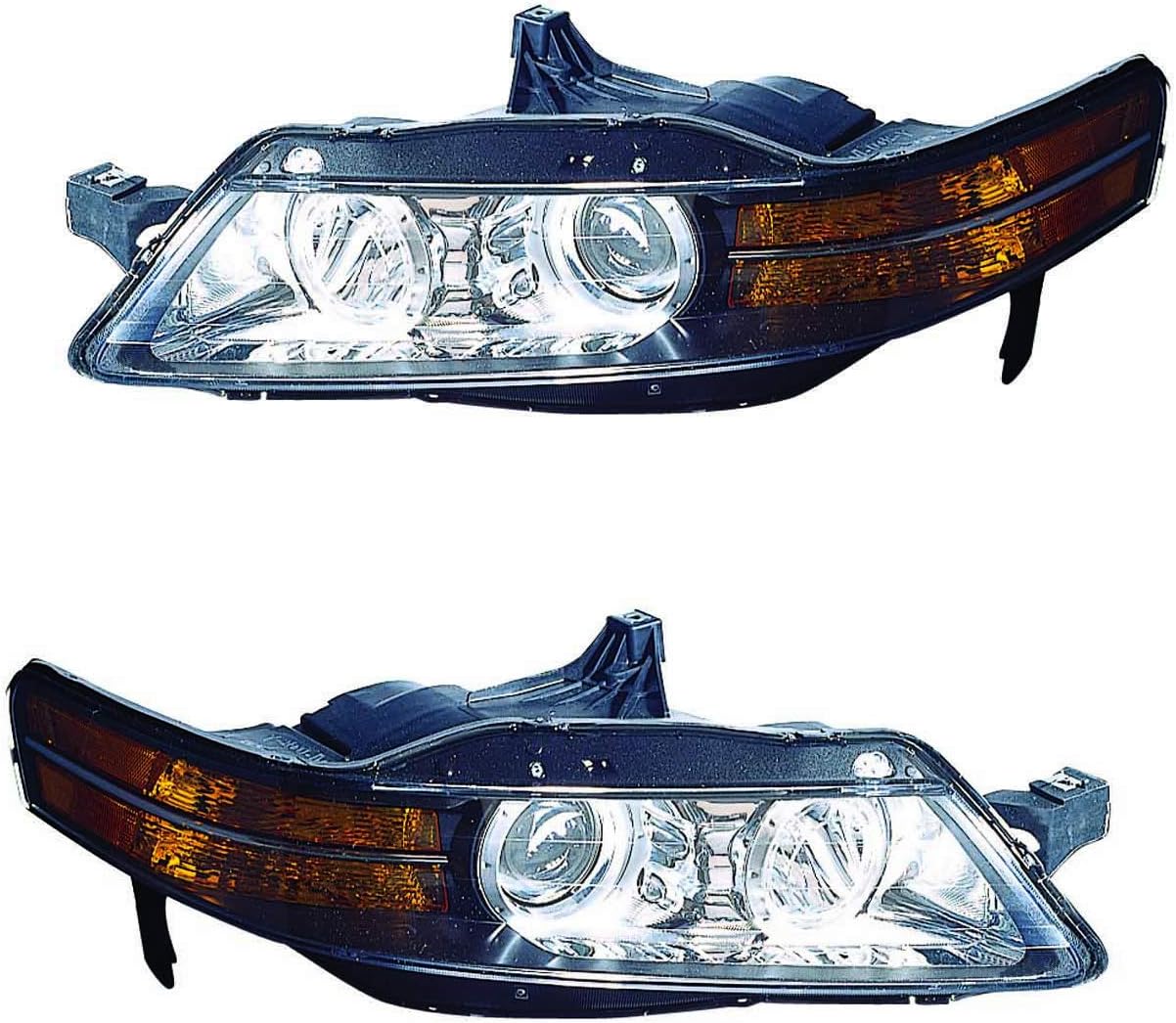 Amazon.com: For Acura Tl Base/Navi Headlight 2007 2008 Driver and ...