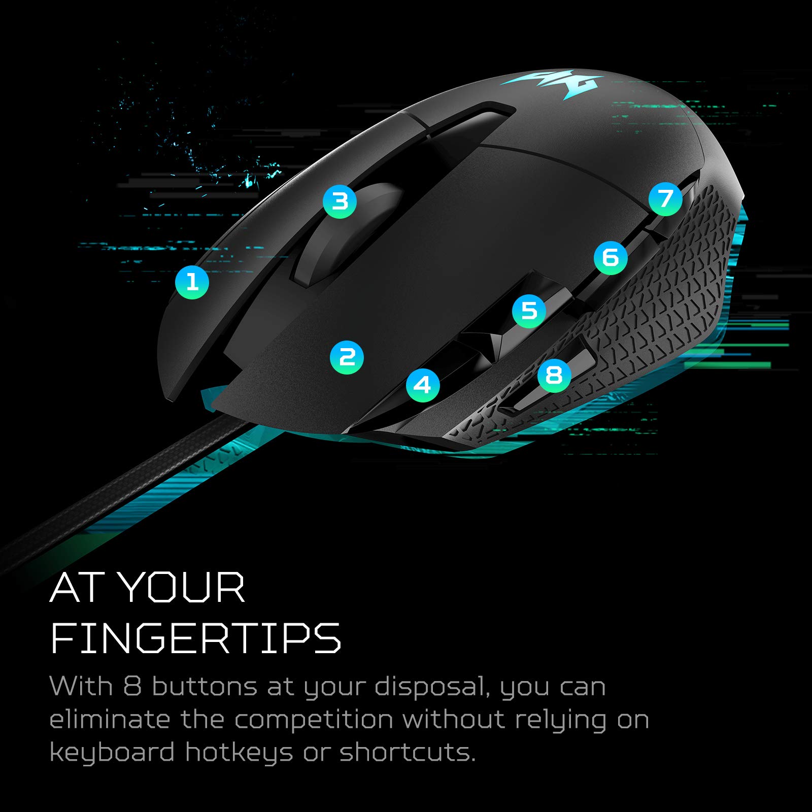 Mua Acer Predator Cestus 315 Gaming Mouse with PixArt Sensor ...
