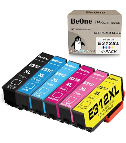 Canon Printer Ink 312XL High Yield Ink Cartridges Combo Pack Compatible ...