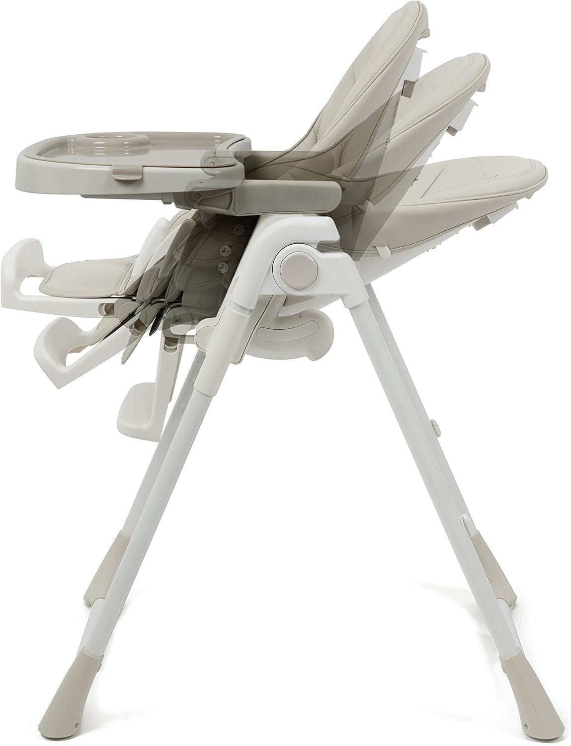 Babylo Nosh from Birth High Chair, Adjustable + Folding with 7 Height ...