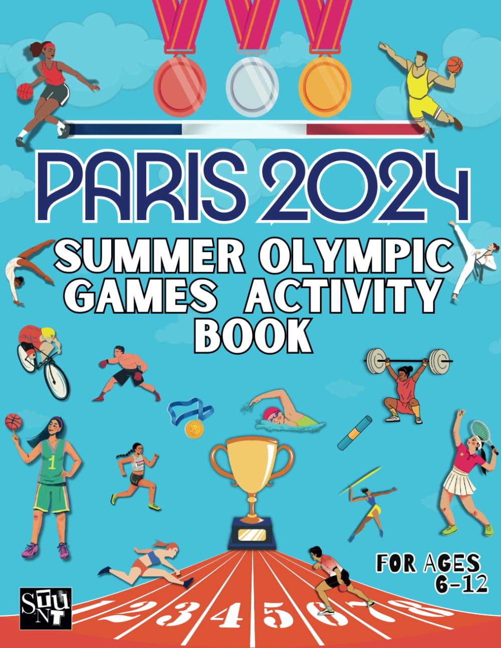 Mua Paris 2024 Summer Olympic Games Activity Book For Ages 6-12: 80 ...