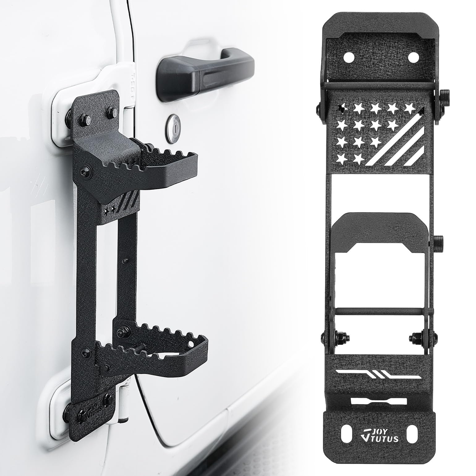 JOYTUTUS Door Hinge Foot Step for 2007-2025 Wrangler JK JL & Gladiator ...