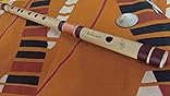 Punam Flutes C Natural Medium Bamboo Flute/Bansuri with Carry Case, 19 ...