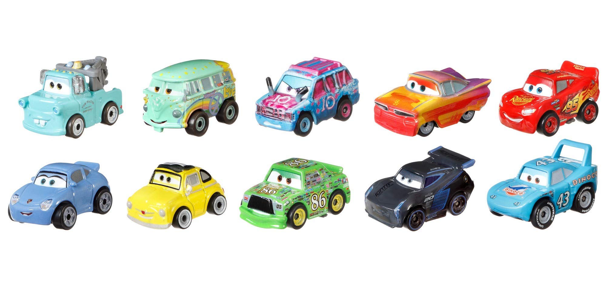 Mua Disney Pixar Cars Mini Racers 10 Pack of Collectible Toy Vehicles ...