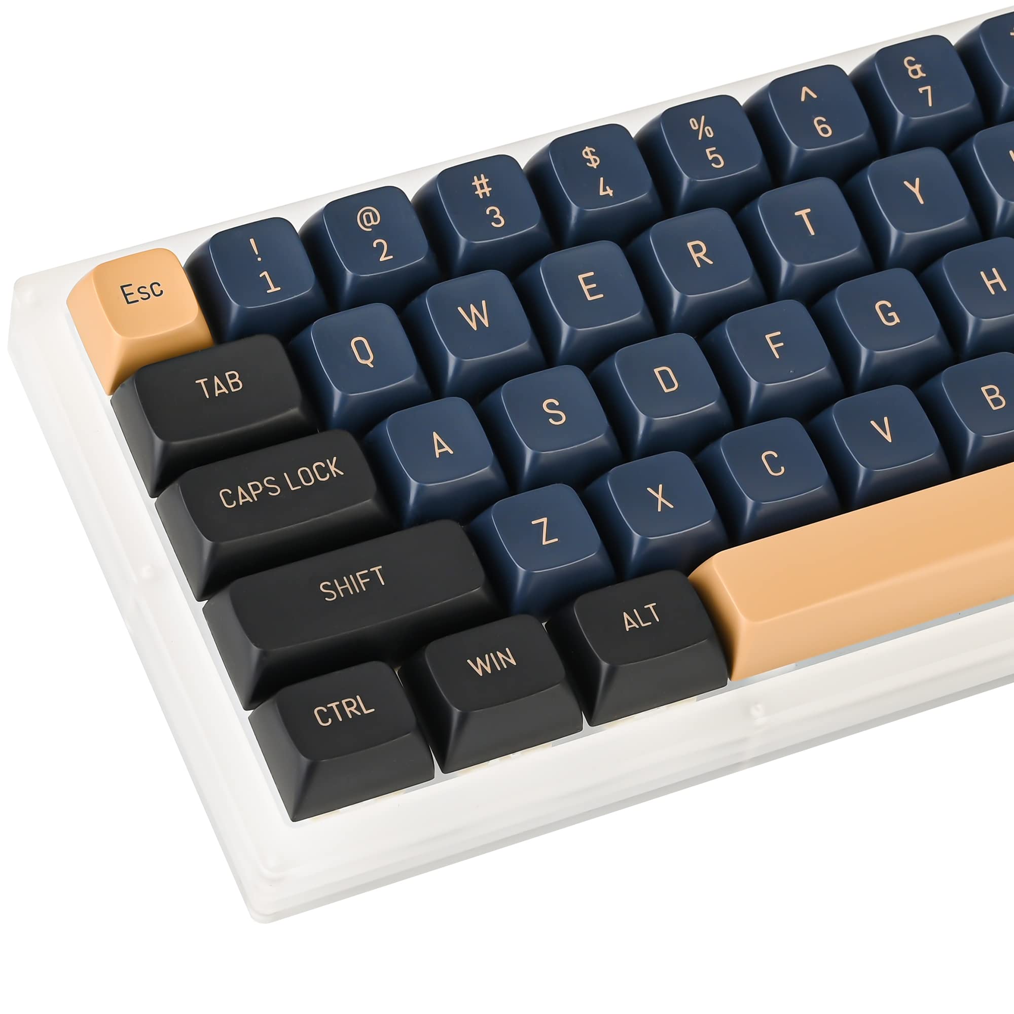 Mua Fogruaden PBT Blue Samurai Keycaps, 163 Keycap Set Double Shot ...