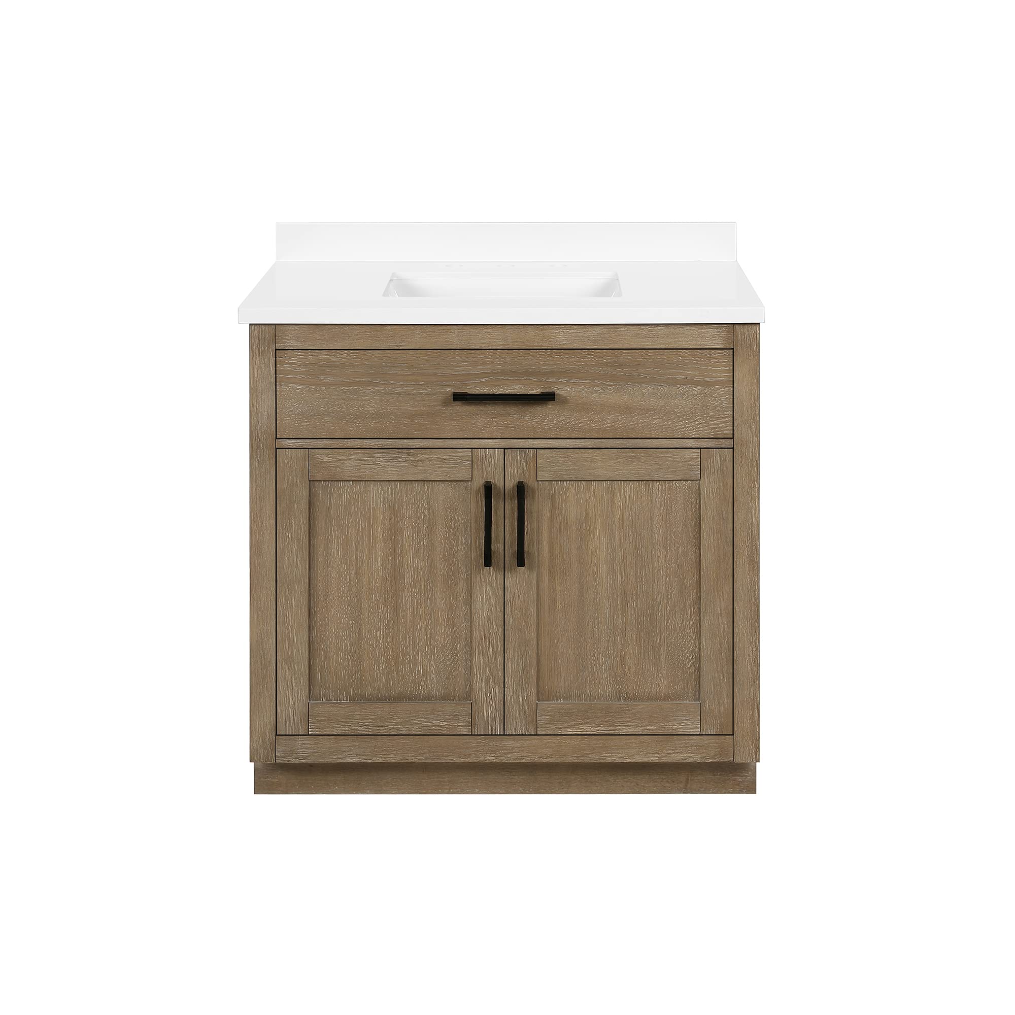 OVE Decors Bailey 36 in. W x 22 in. D x 34.5 in. H Bath Vanity in ...