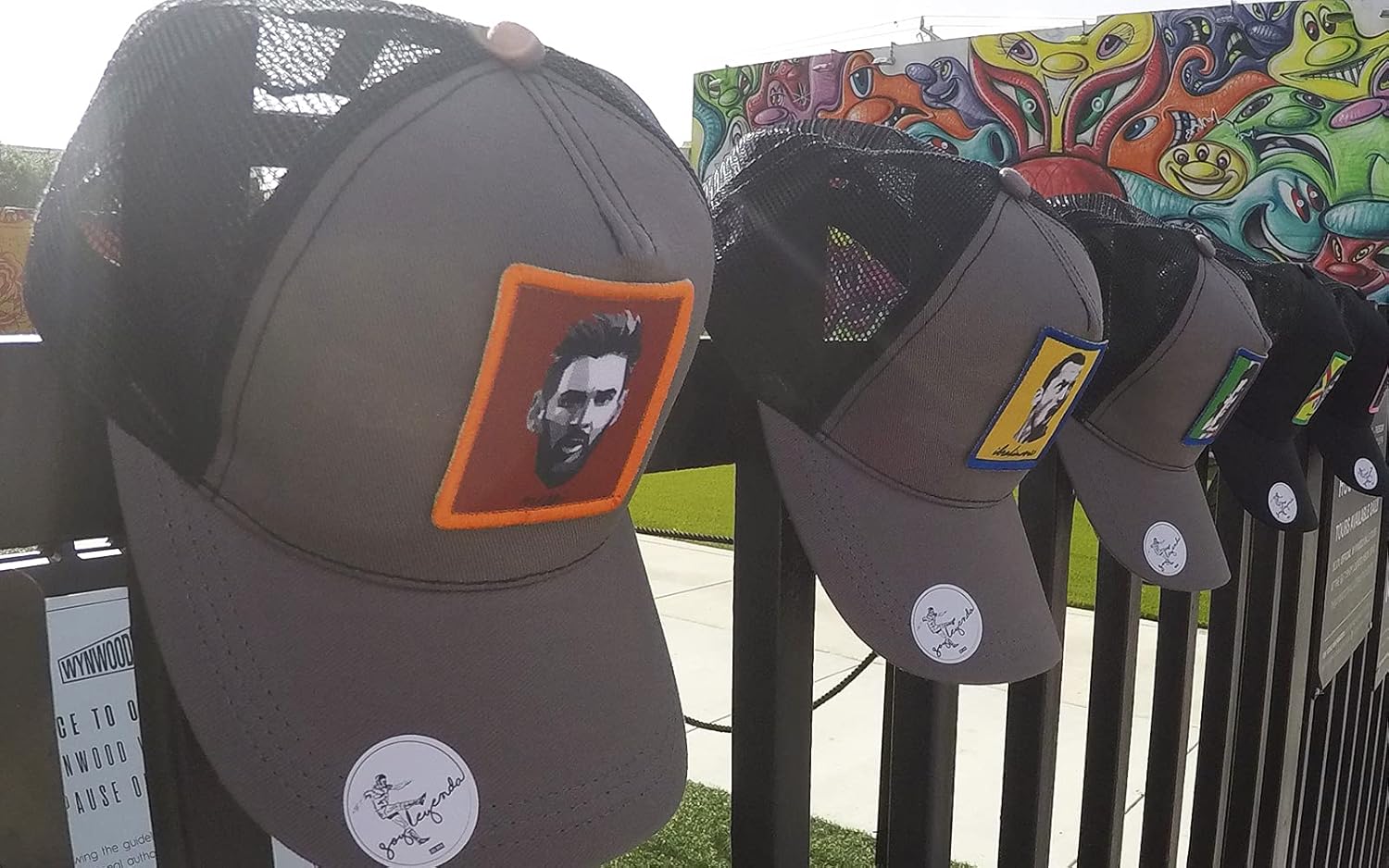 Lionel Messi Hat Black at Amazon Men’s Clothing store