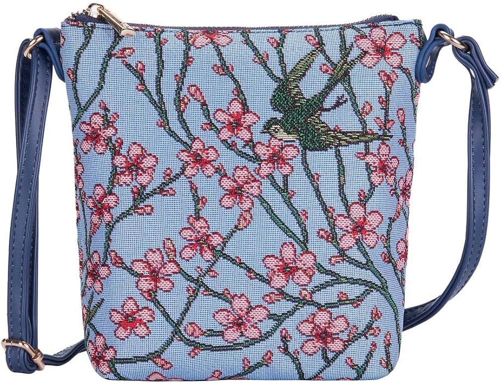 Signare Tapestry Small Crossbody Bag Sling Bag for Women with Blossom ...