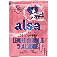 Amazon.com : French Baking Powder Alsa 7 pouches(0.38 oz) : Grocery ...