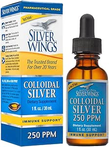 Amazon.com: Natural Path Silver Wings Colloidal Silver Mineral ...